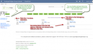 Office 365 Tour- Home page overview - Saratoga Bridges